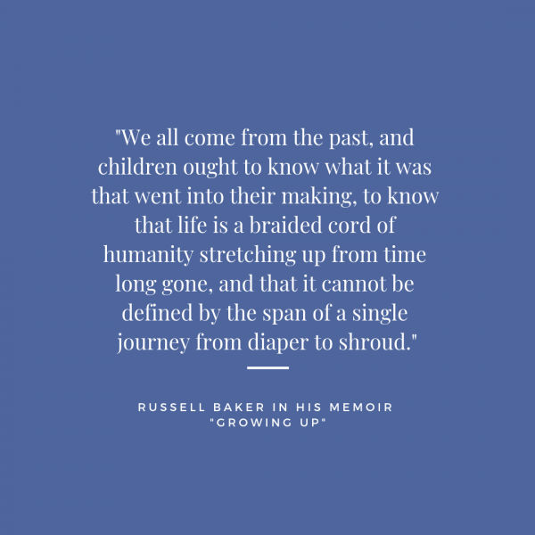 Russell Baker: A brilliant writer, human being, and influence - Linda Gartz